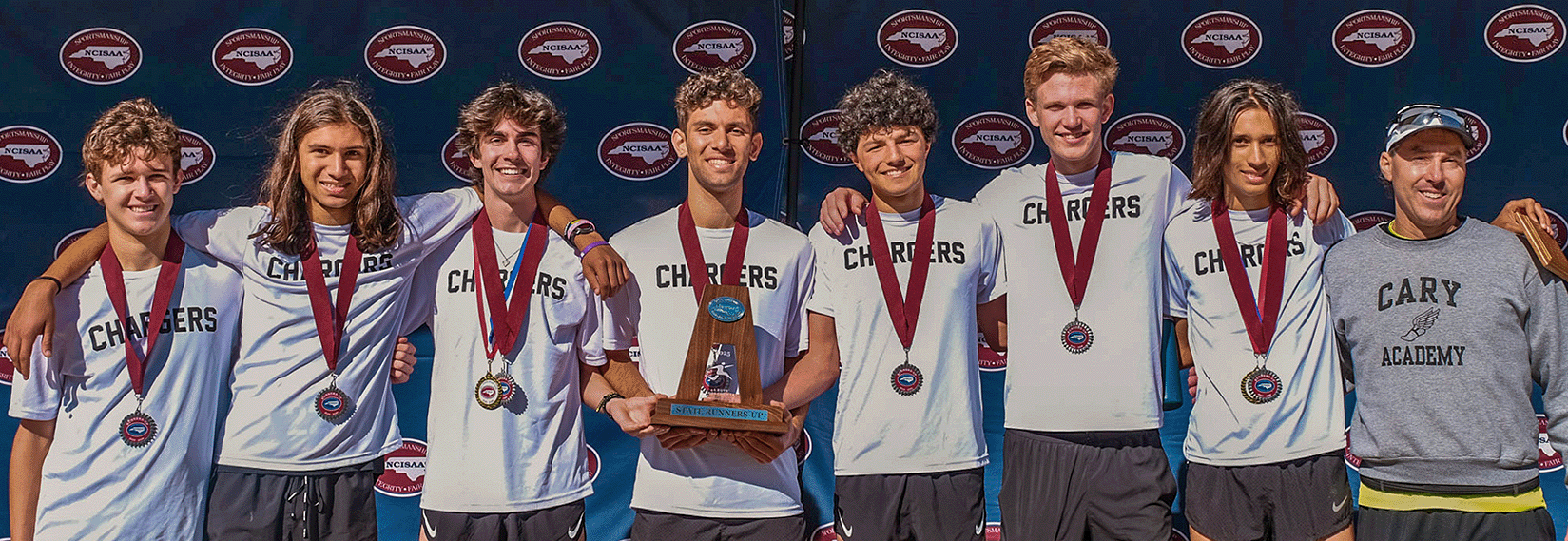 Chargers Shine at XC State Championships - Cary Academy