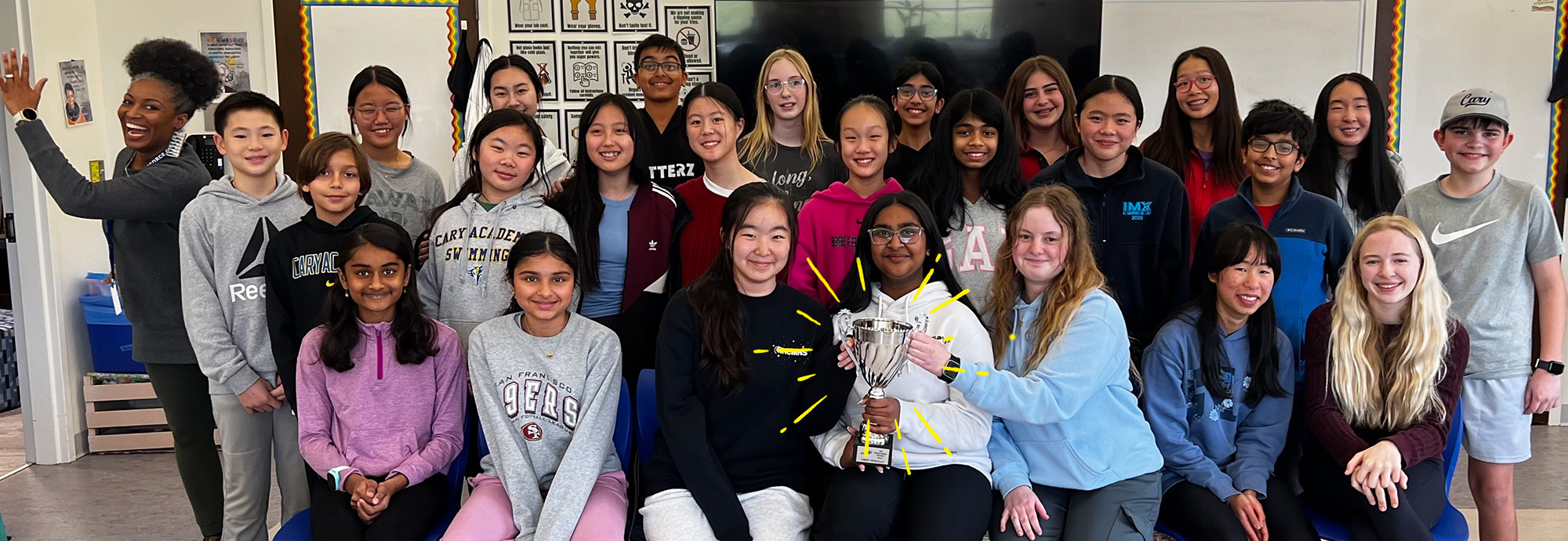MS Science Olympiad Team Shines - Cary Academy